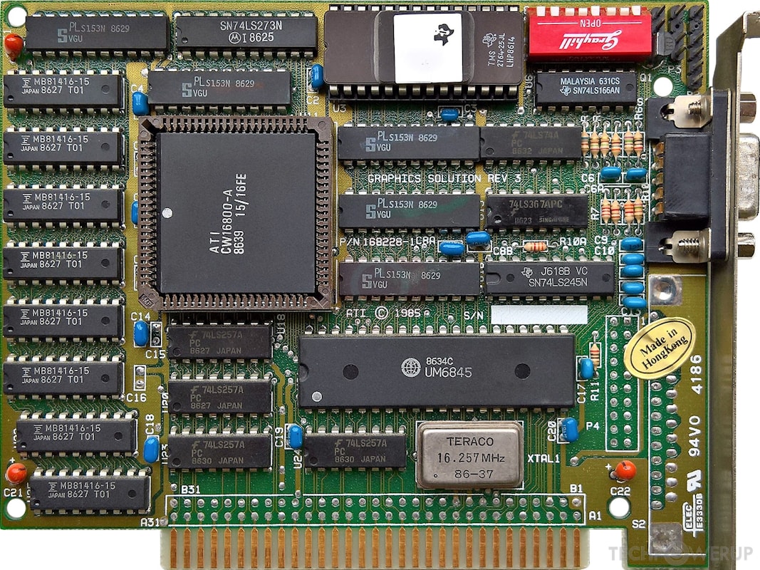 ATI Graphics Solution Specs | TechPowerUp GPU Database