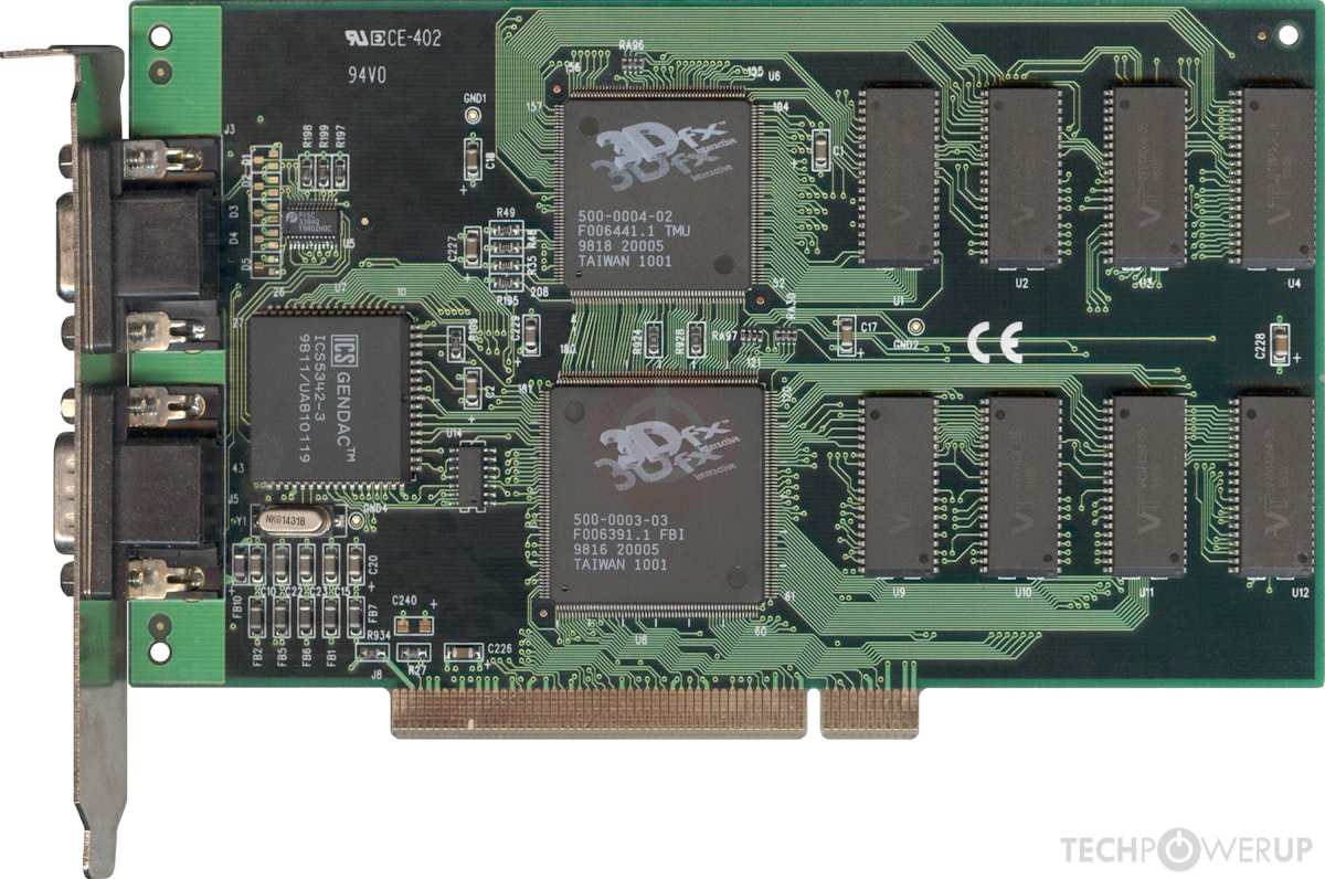 3dfx Voodoo Graphics 4 MB Specs | TechPowerUp GPU Database