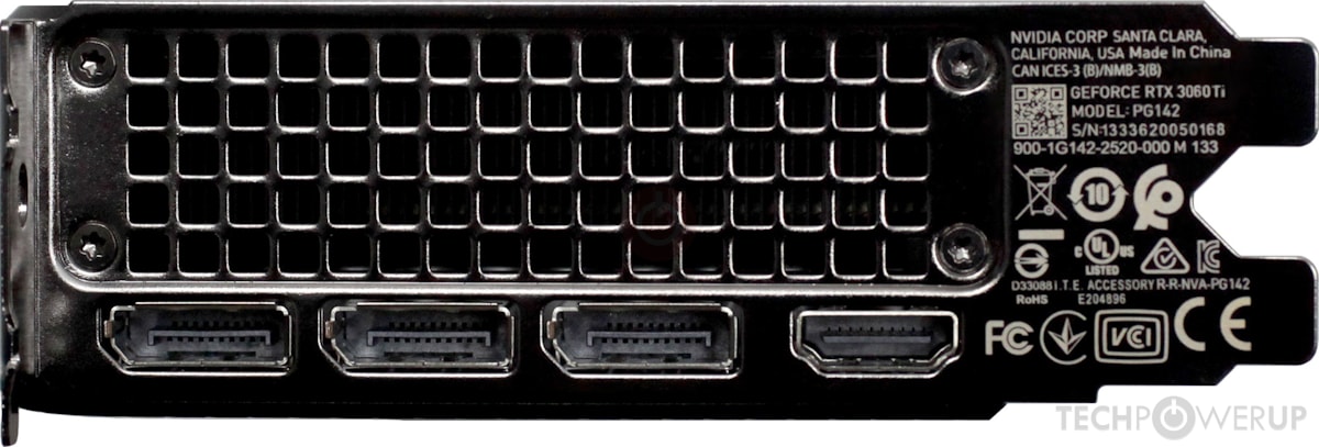 NVIDIA GeForce RTX 3060 Ti GA103 Specs | TechPowerUp GPU Database