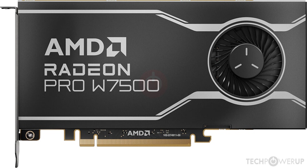 AMD Radeon PRO W7500 Specs | TechPowerUp GPU Database