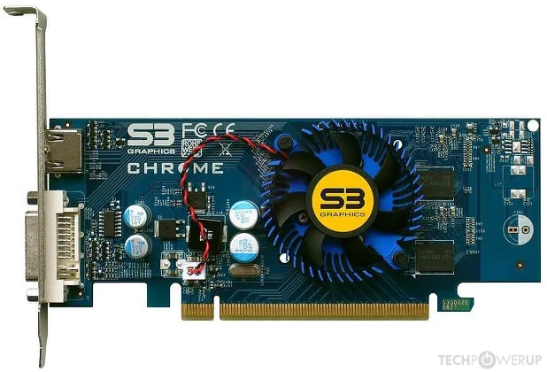 S3 Graphics Chrome 530 GT Specs | TechPowerUp GPU Database