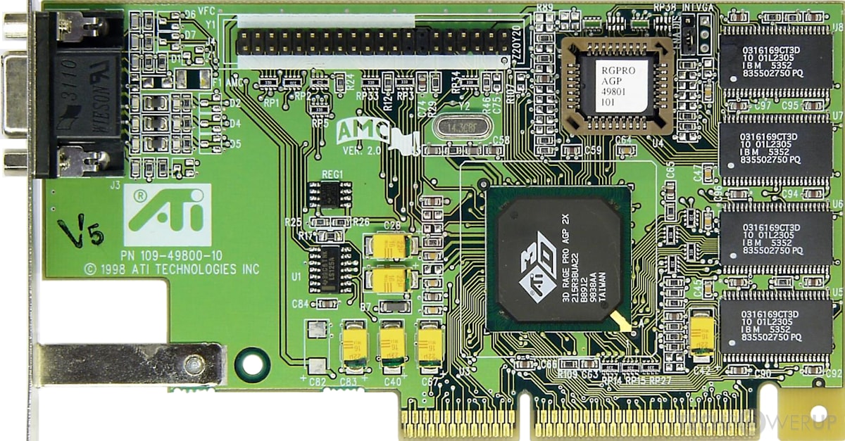 ATI 3D Rage PRO AGP 2X Specs | TechPowerUp GPU Database