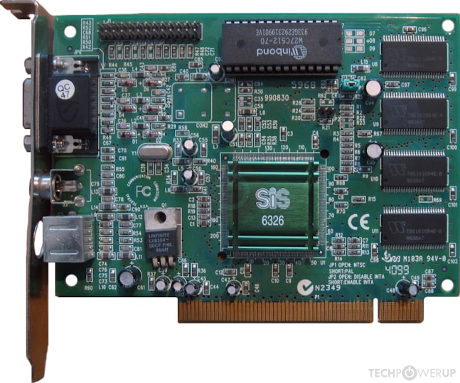 SiS 6326 Specs | TechPowerUp GPU Database
