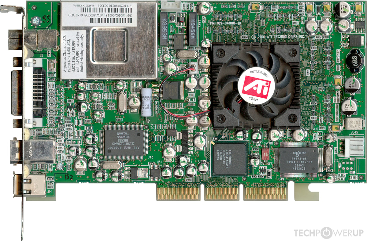 ATI All-In-Wonder Radeon 8500 Specs | TechPowerUp GPU Database