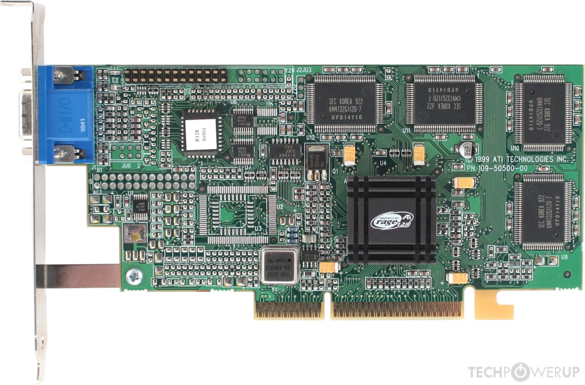ATI Rage 128 GL Specs | TechPowerUp GPU Database