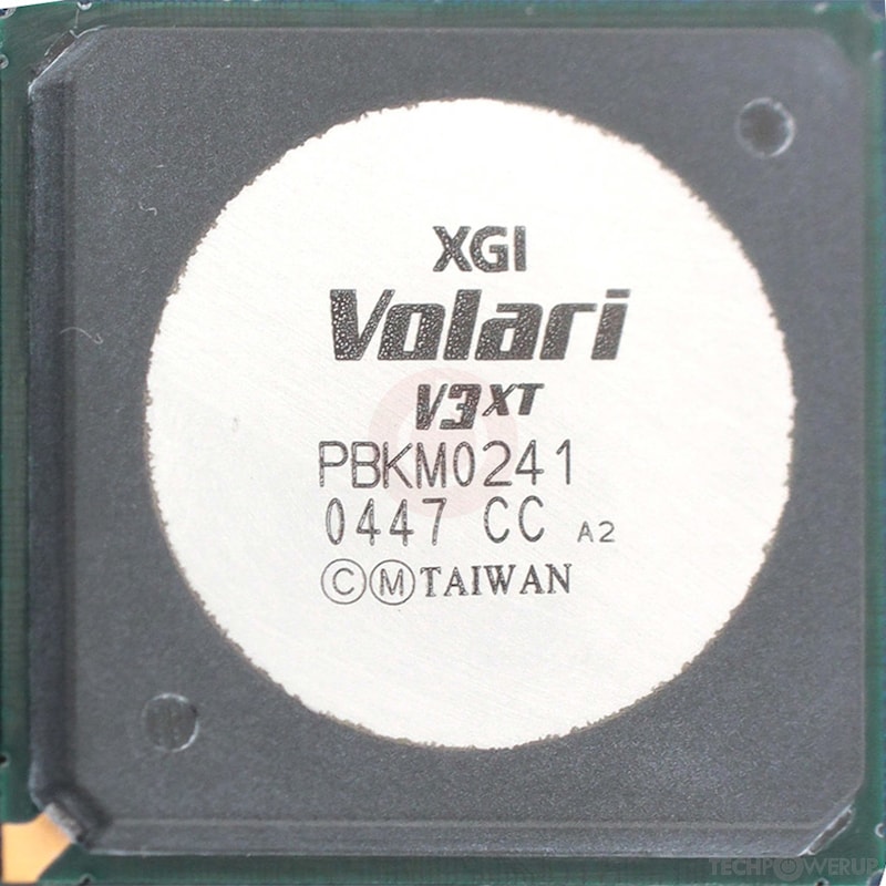 XGI Volari V3 XT Specs | TechPowerUp GPU Database