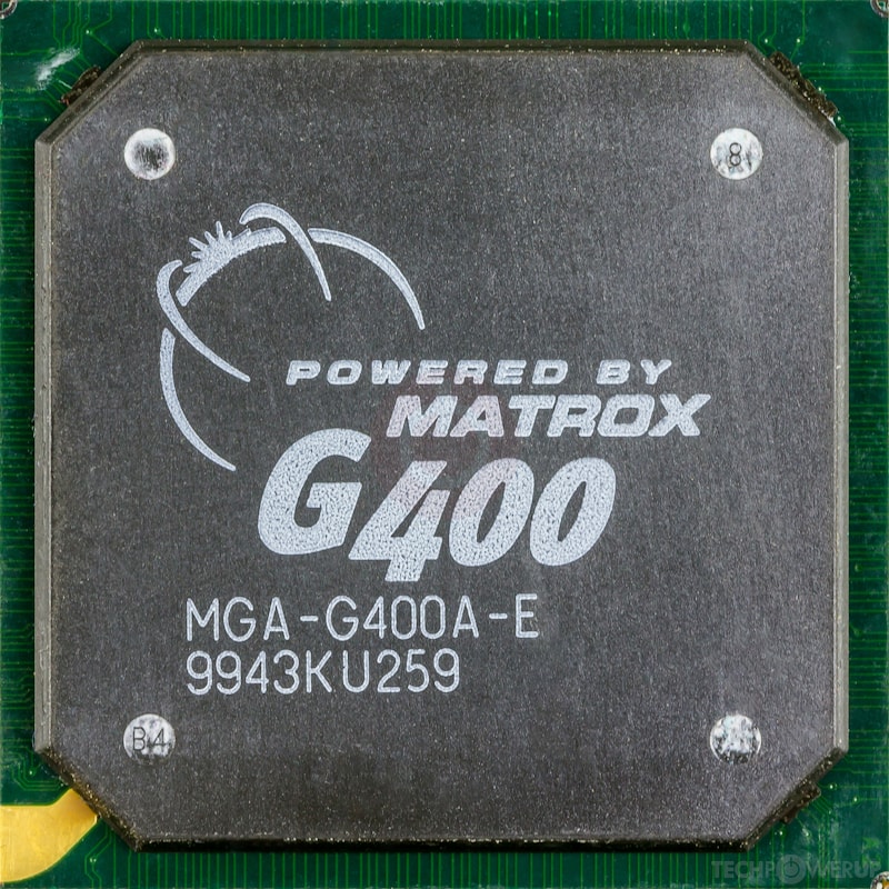Matrox Millennium G400 Specs | TechPowerUp GPU Database