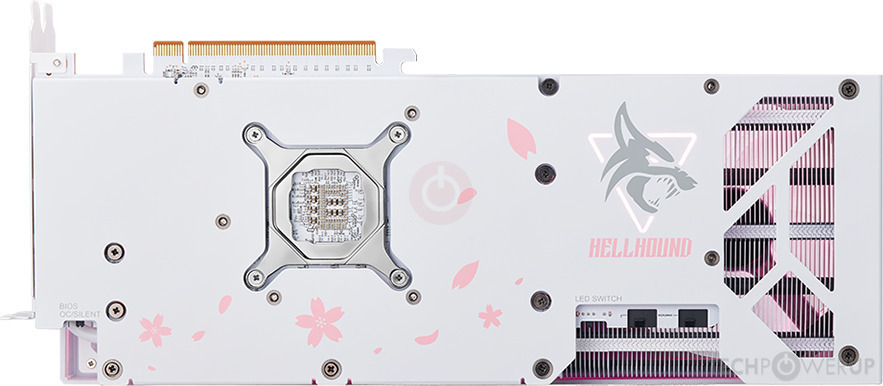 PowerColor Hellhound Sakura RX 7800 XT Limited Edition Specs ...