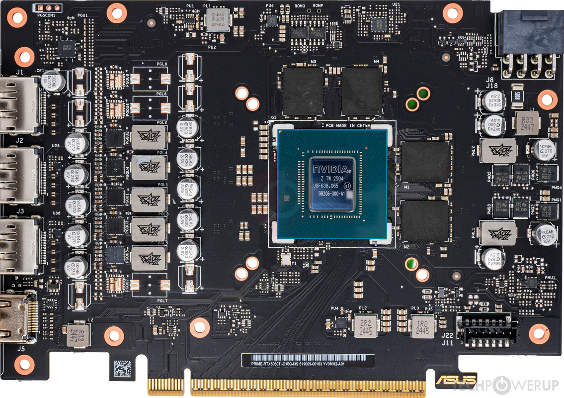 ASUS PRIME RTX 5060 Ti OC Edition Specs | TechPowerUp GPU Database