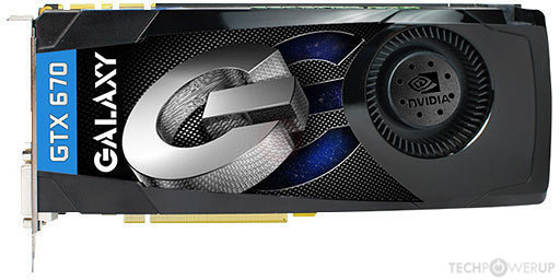 Galaxy GTX 670 GC V2 Specs | TechPowerUp GPU Database