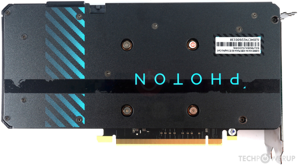 GUNNIR Arc A380 Photon OC Specs | TechPowerUp GPU Database