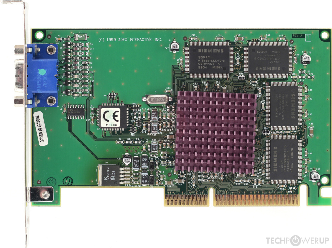 3dfx Velocity 100 Specs | TechPowerUp GPU Database