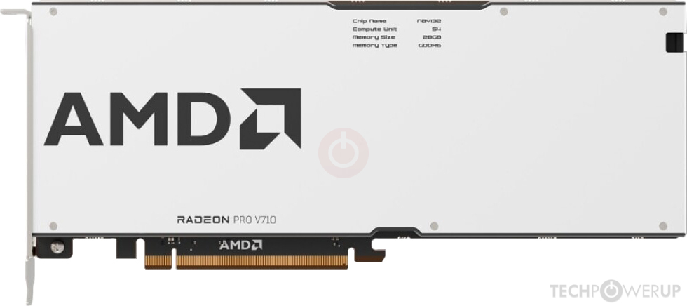 AMD Radeon PRO V710 Specs | TechPowerUp GPU Database