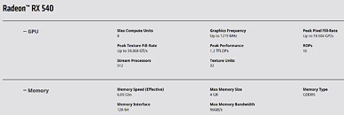 Radeon RX 540 Surfaces on AMD Website | TechPowerUp