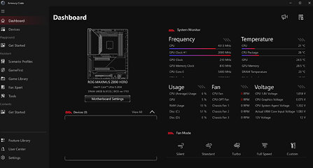 ASUS ROG Maximus Z890 Hero Review - Board Software | TechPowerUp