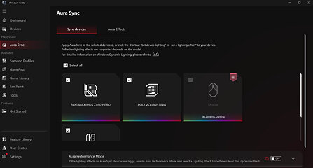 ASUS ROG Maximus Z890 Hero Review - Board Software | TechPowerUp