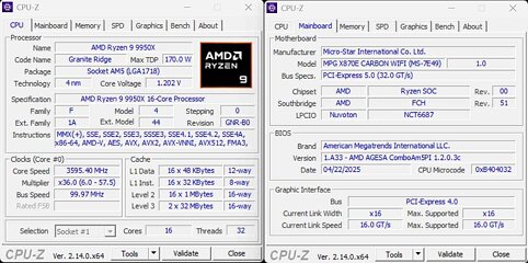 Colorful iGame Shadow II DDR5-6000 32 GB CL28 Review - AMD Ryzen 9950X ...