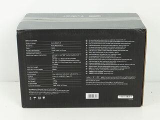 CPS PCCooler K101 Mesh Review - Packaging & Contents | TechPowerUp