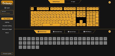 Ducky One X Inductive Keyboard Review - Software | TechPowerUp