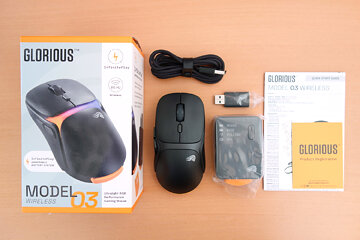 Glorious Model O3 Wireless Review - Packaging, Weight, Cable & Feet ...