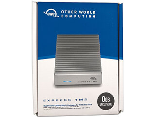 OWC Express 1M2 SSD Enclosure Review - Fast and Fanless - Photos ...