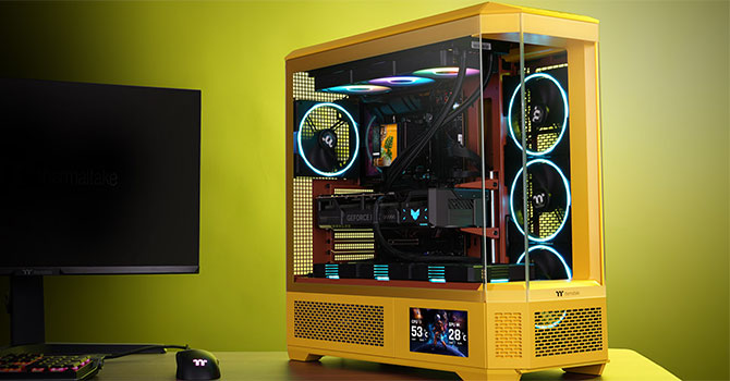Thermaltake View 600 TG Butter Caramel Review | TechPowerUp