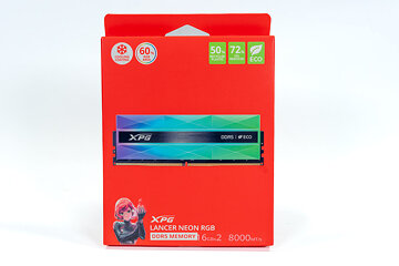 XPG Lancer NEON RGB DDR5-8000 32 GB CL38 Review - Packaging & Contents ...