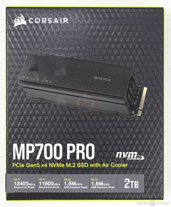 Corsair MP700 Pro (w/ Heatsink) 2 TB Specs | TechPowerUp SSD Database