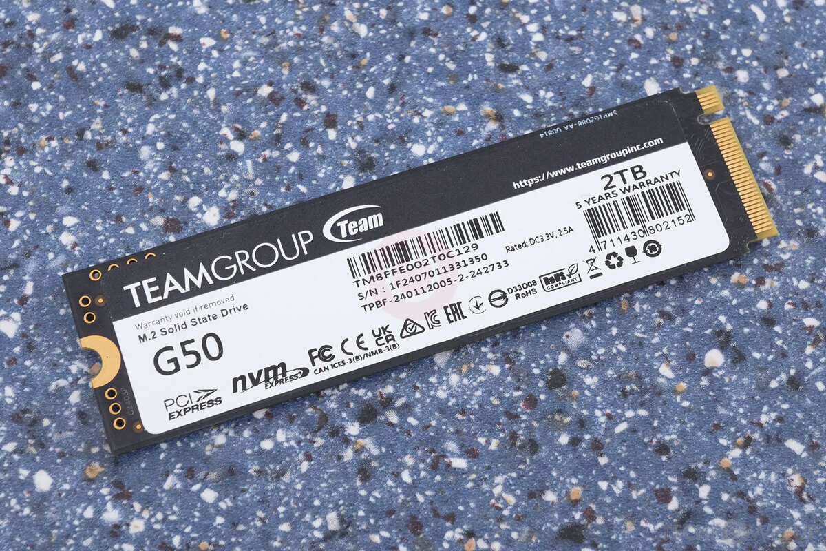 Teamgroup T-Force G50 2 TB Specs | TechPowerUp SSD Database