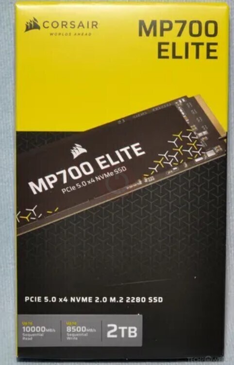 Corsair MP700 Elite 2 TB Specs | TechPowerUp SSD Database
