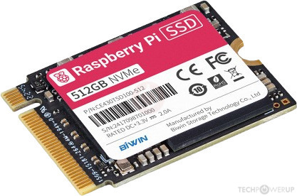 Raspberry Pi SSD 512 GB Specs | TechPowerUp SSD Database