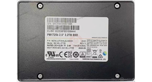 Samsung PM1725B 3 TB Specs | TechPowerUp SSD Database